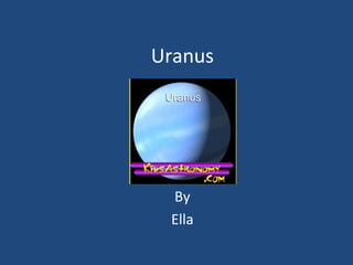 Solar System Uranus | PPT