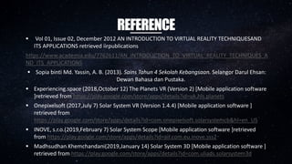 Solar system Virtual Reality | PPTX