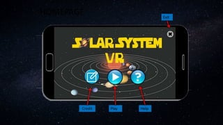 Solar system Virtual Reality | PPTX