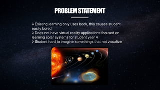 Solar system Virtual Reality | PPTX