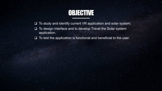 Solar system Virtual Reality | PPTX