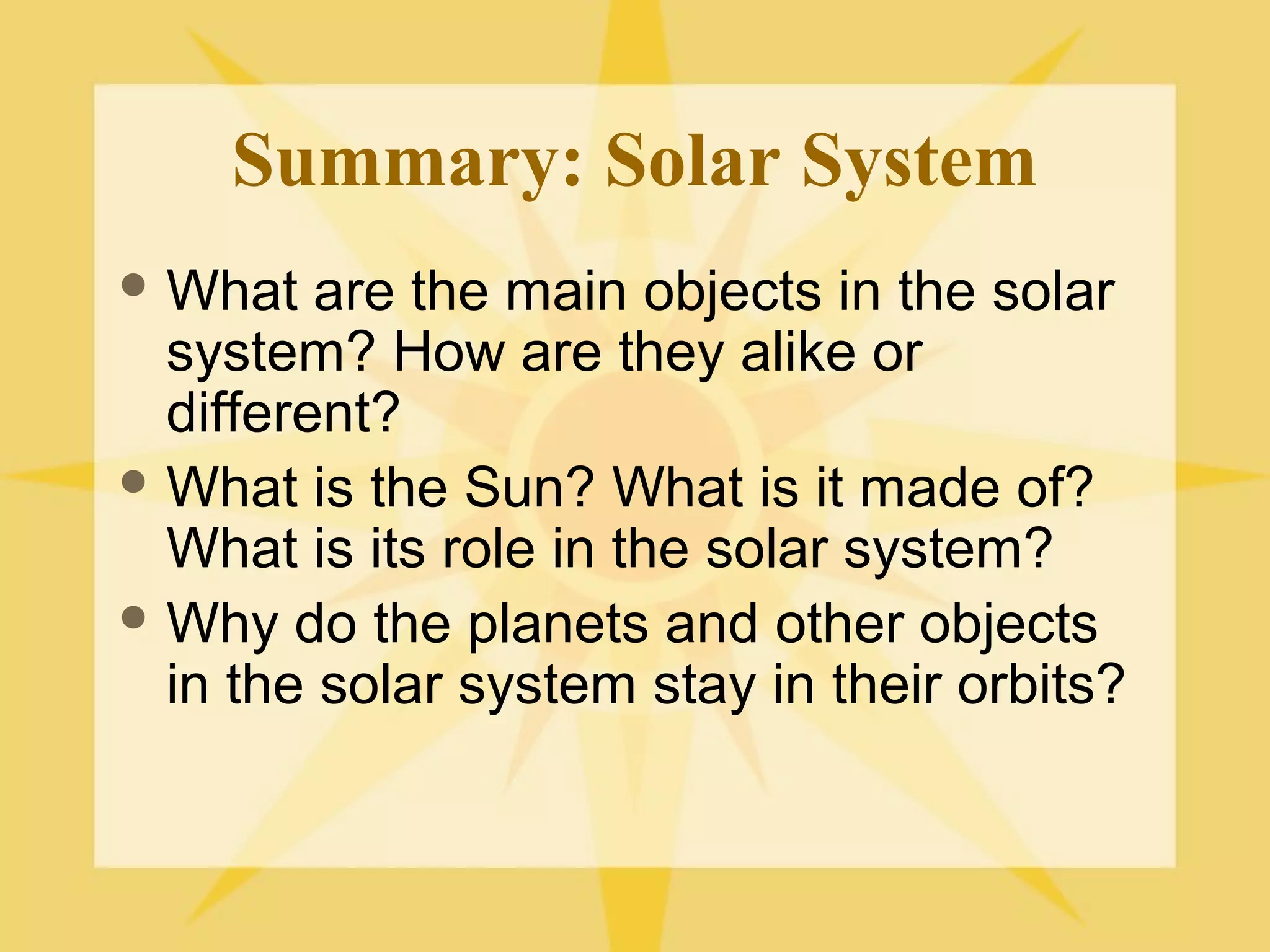 Solar System Gravity | PPT
