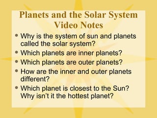 Solar System Gravity | PPT