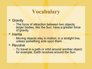 Solar System Gravity | PPT | Geography | Science