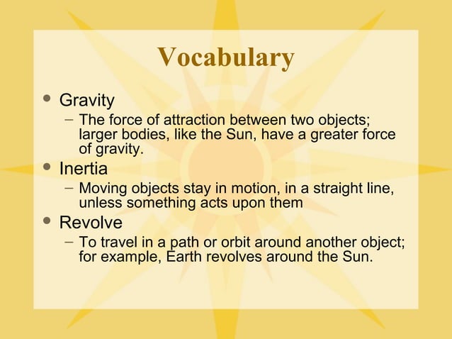 Solar System Gravity | PPT | Geography | Science