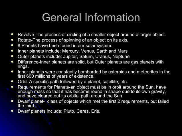 Solar system webquest | PPT