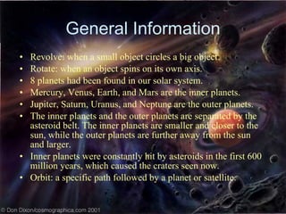 Solar system webquest | PPT