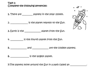 Solar System activities | PPT