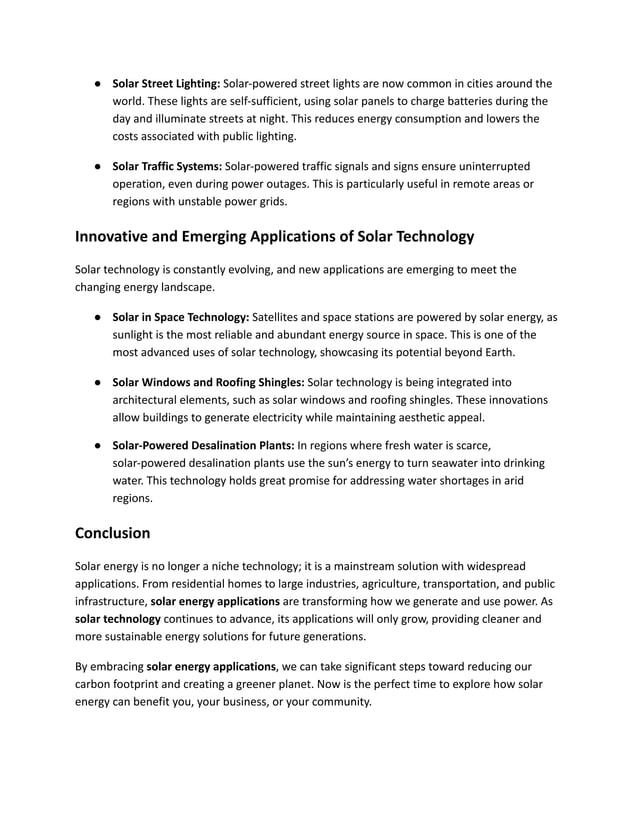 Solar Technology in Action_ Exploring Key Solar Energy Applications.pdf ...