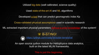 FDL 2017 Solar Terrestrial Interactions | PPT
