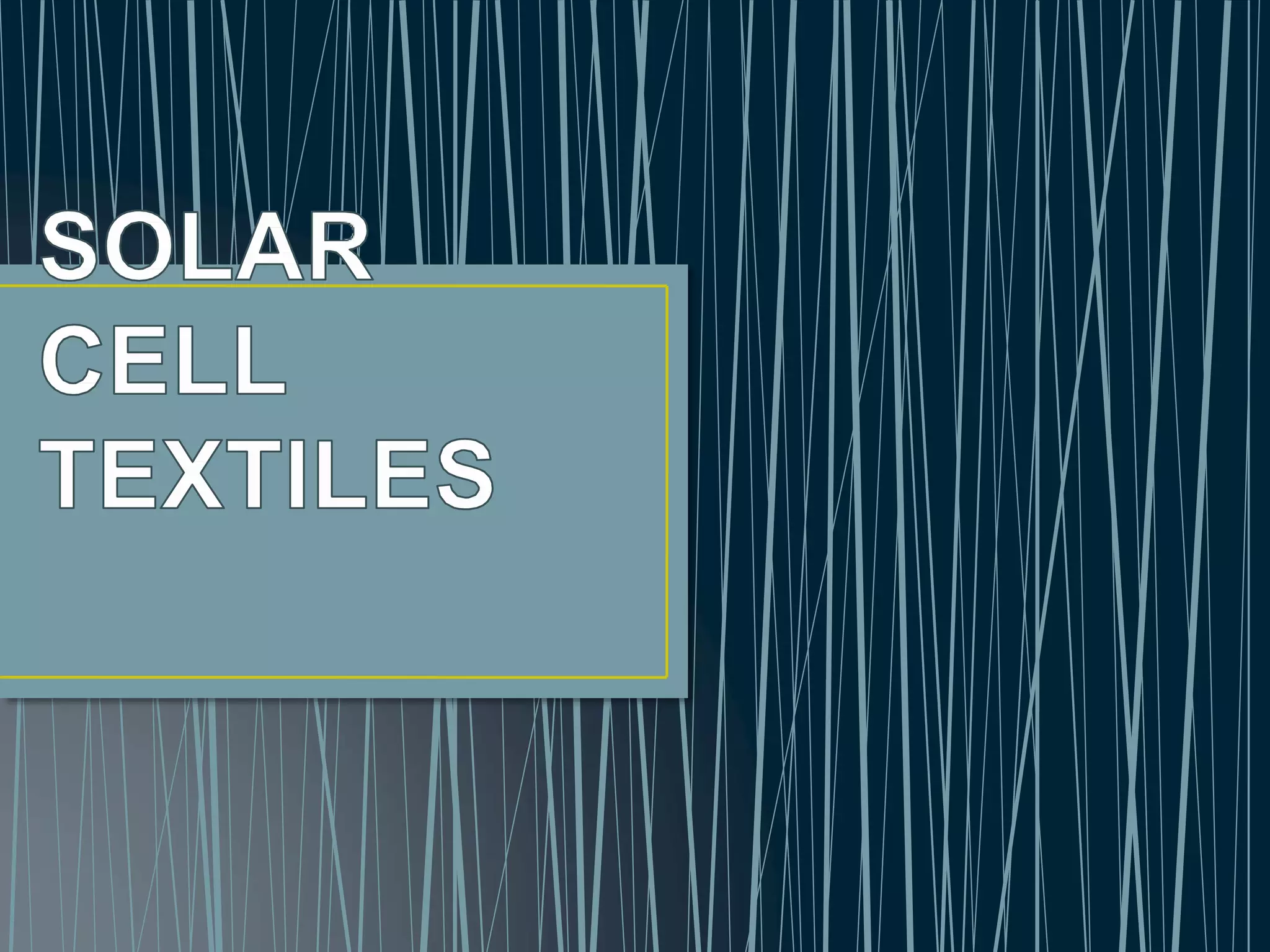 Solar Textiles.pptx