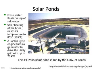 Solar thermal system in solar energy system | PPT
