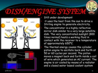 concentrated solar powerplant | PPT