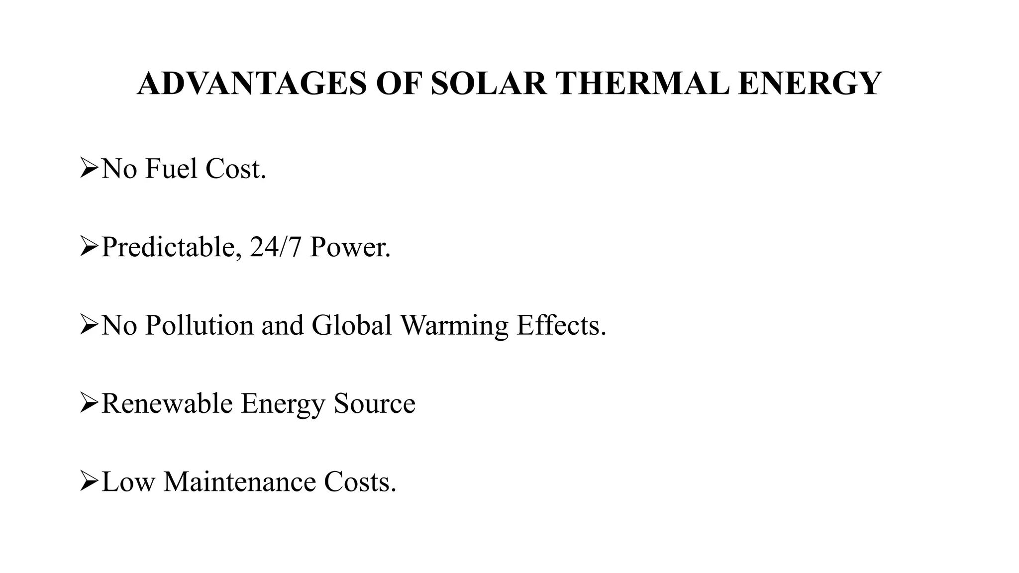 Solar thermal power | PPTX