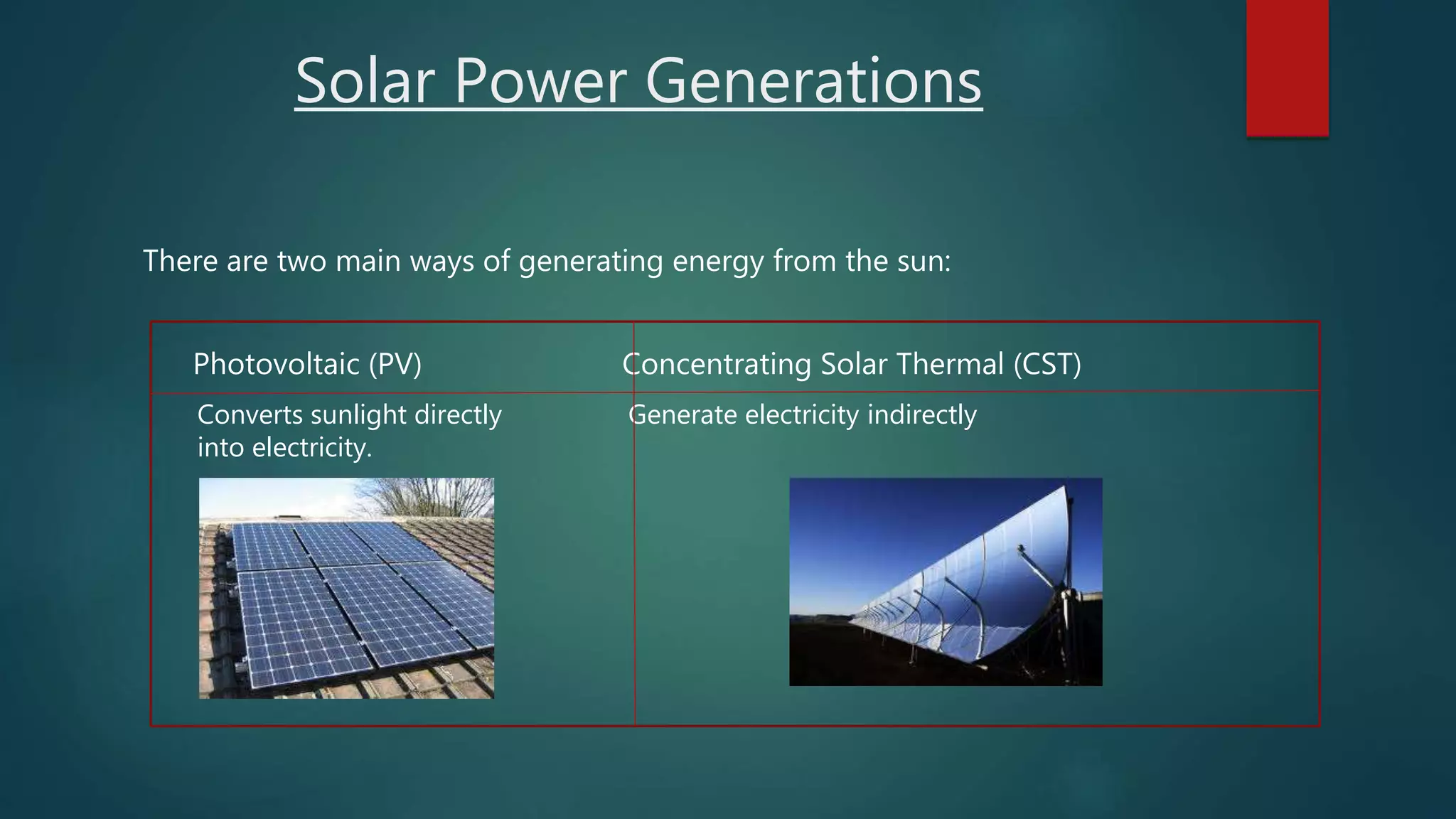 Solar thermal power | PPTX