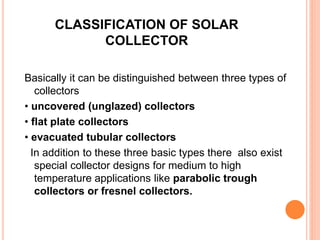 Solar Thermal System | PPTX