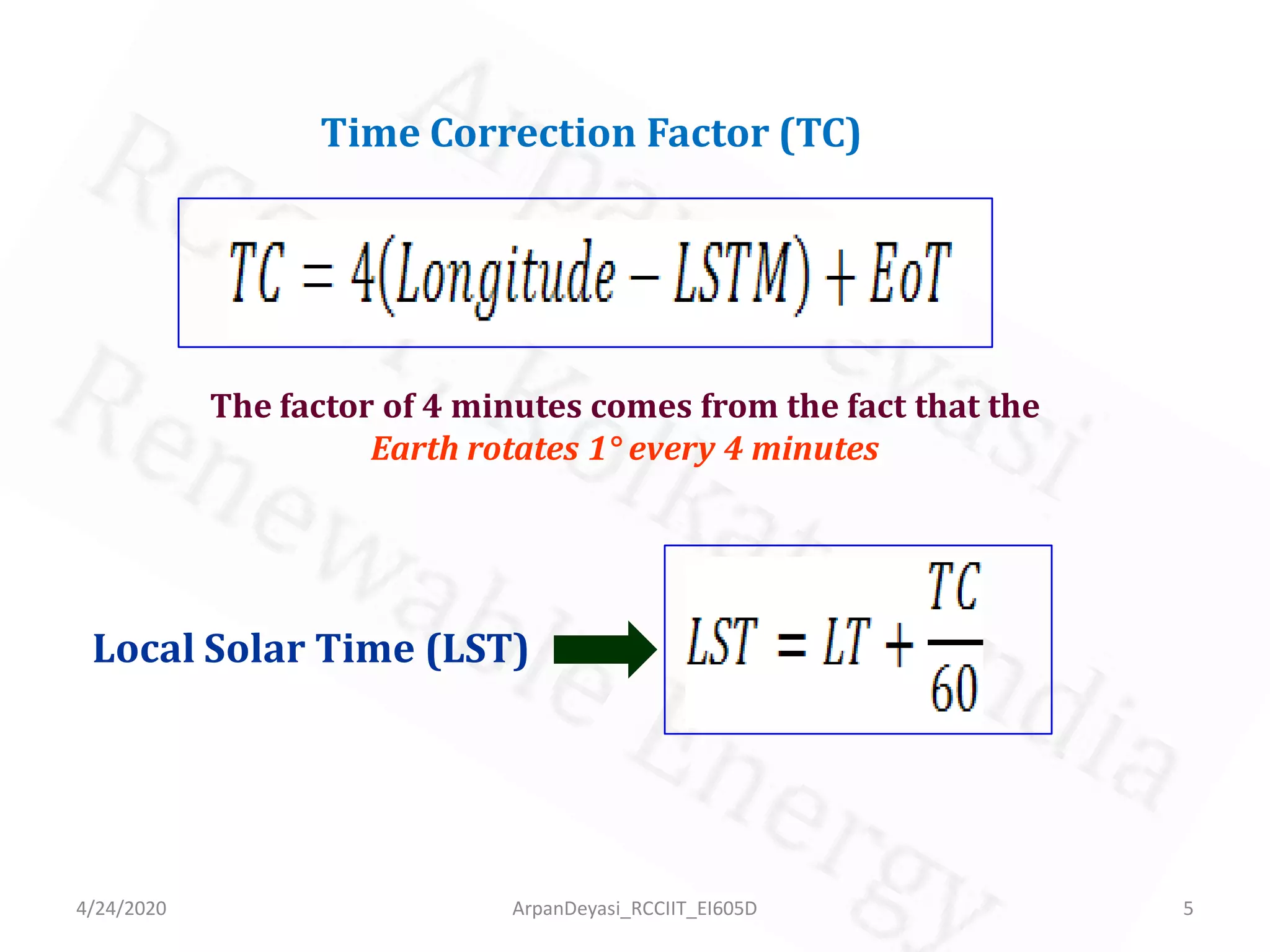 Solar time | PDF