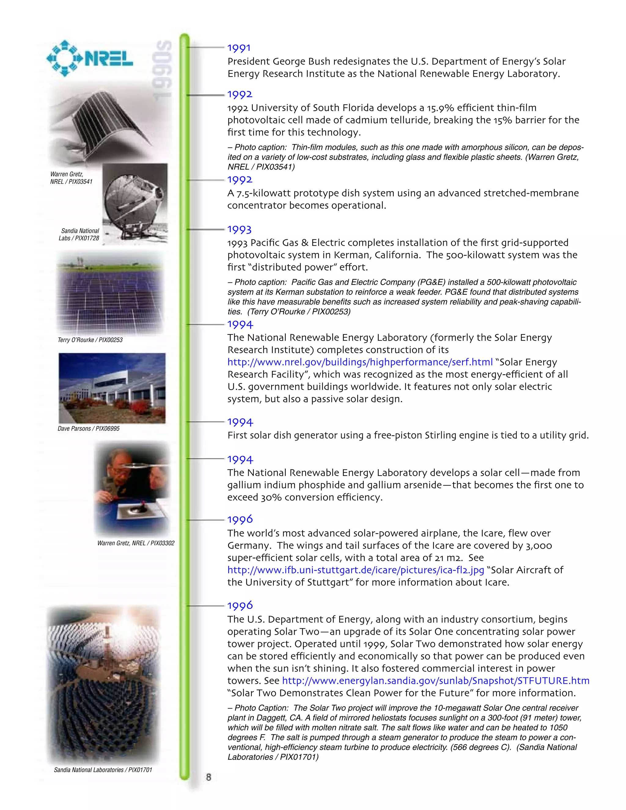 Solar Timeline | PDF