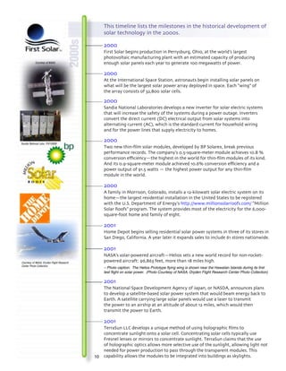 Solar Timeline | PDF