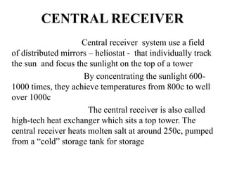 Solar tower | PPTX