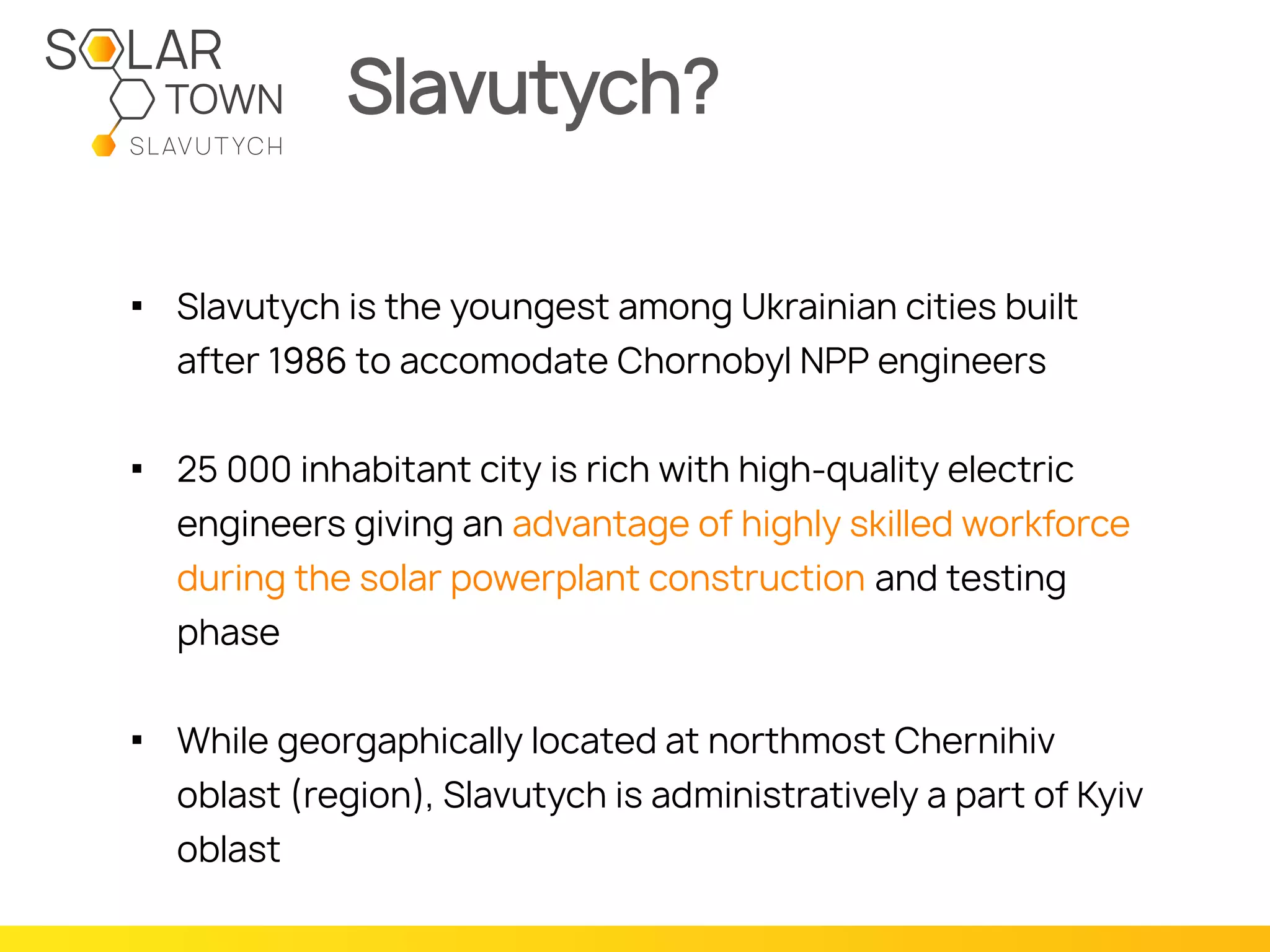 Solar Town English presentations | PPT