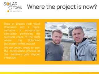 Solar Town English presentations | PPT