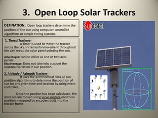 Solar tracker | PPTX