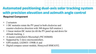 solar tracker.pptx | Radio Control | Hobbies & Interests