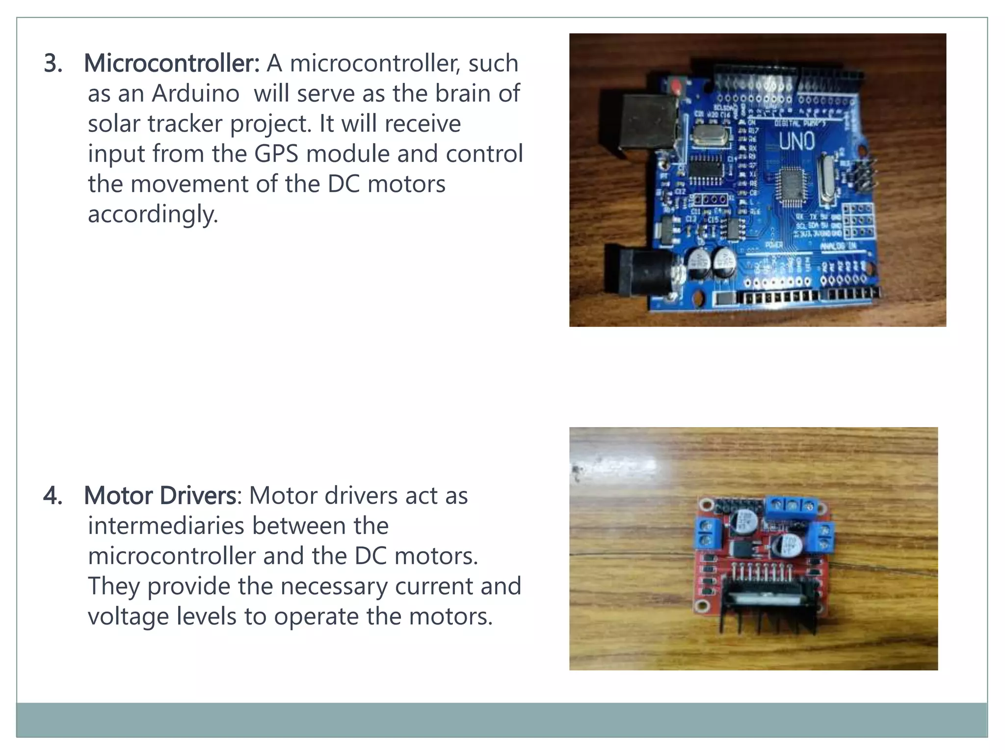 Solar Tracker PPT - (2).pptx | Auto Navigation Systems | Auto Technology