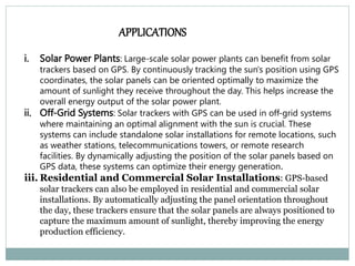 Solar Tracker PPT - (2).pptx | Auto Navigation Systems | Auto Technology