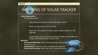 SOLAR TRACKER PRESENTATION WITH PROTOTYPE.ppsx