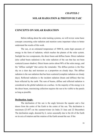 DUAL AXIS SOLAR TRACKER USING LDR AS A SENSOR | PDF