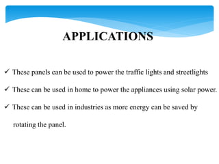 solar tracker sunflower model based.pptx