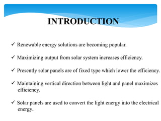 solar tracker sunflower model based.pptx