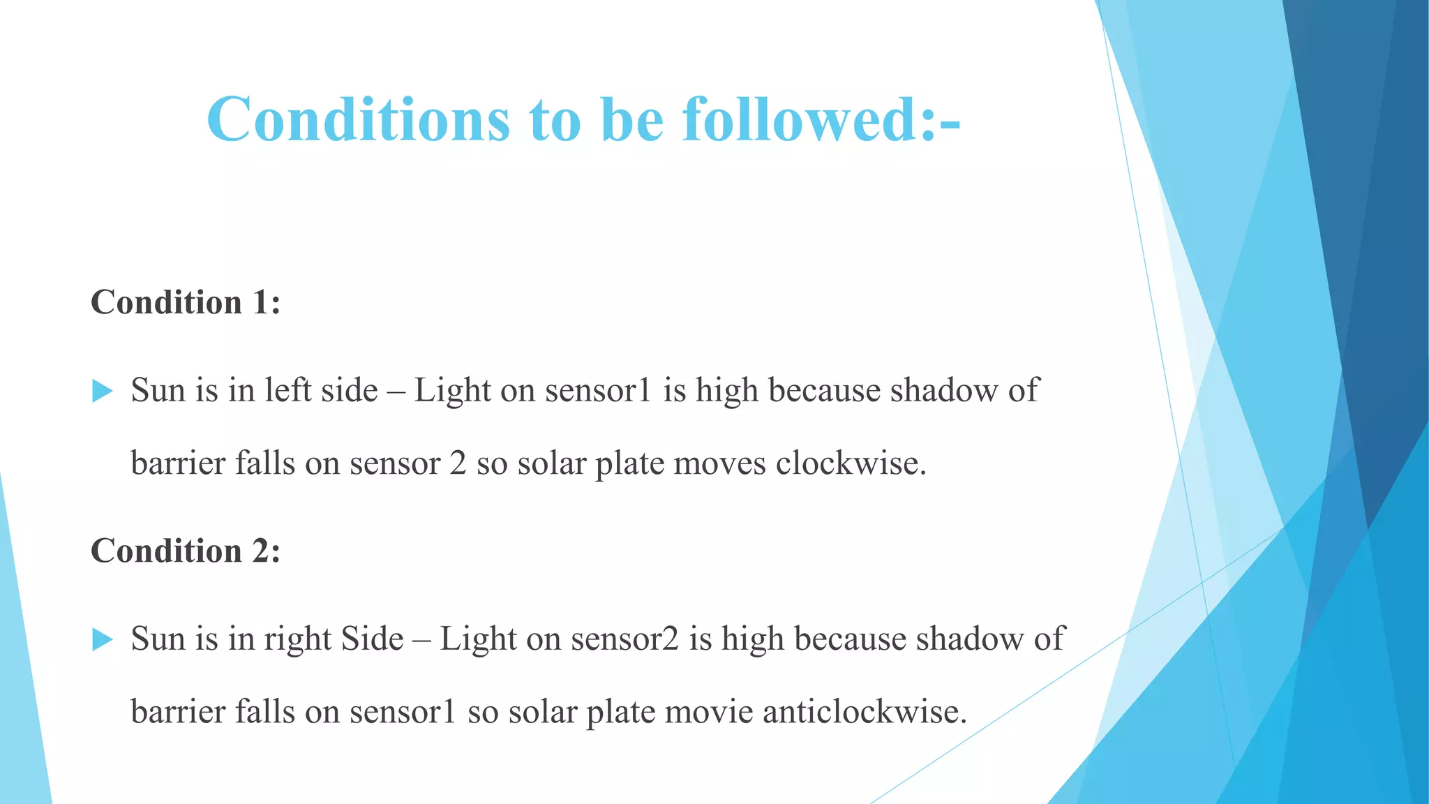 Solar tracker using ldr | PPTX