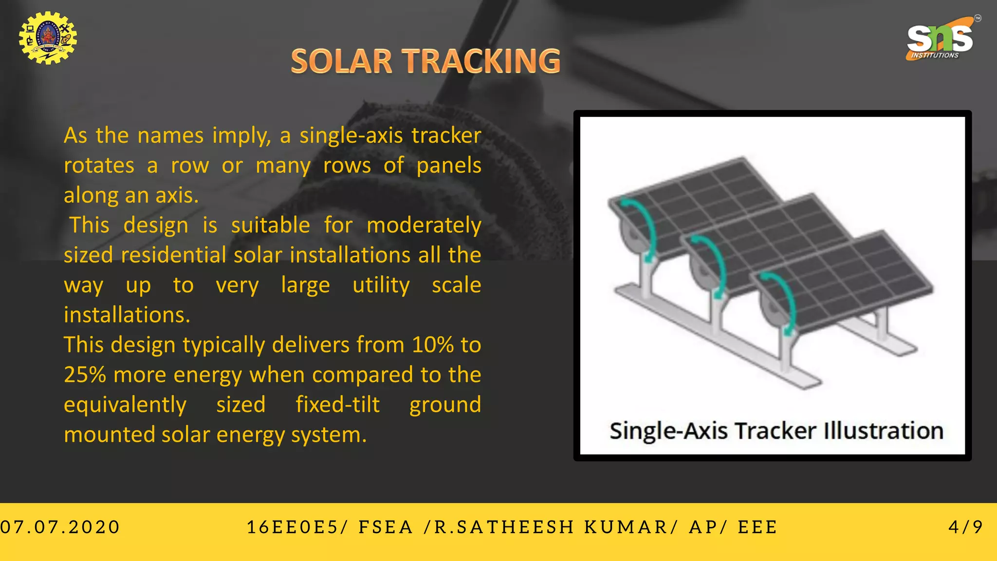 Solar tracking | PPT
