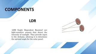 Solar Tracking System for renewable energy system | PPTX | Internet of ...