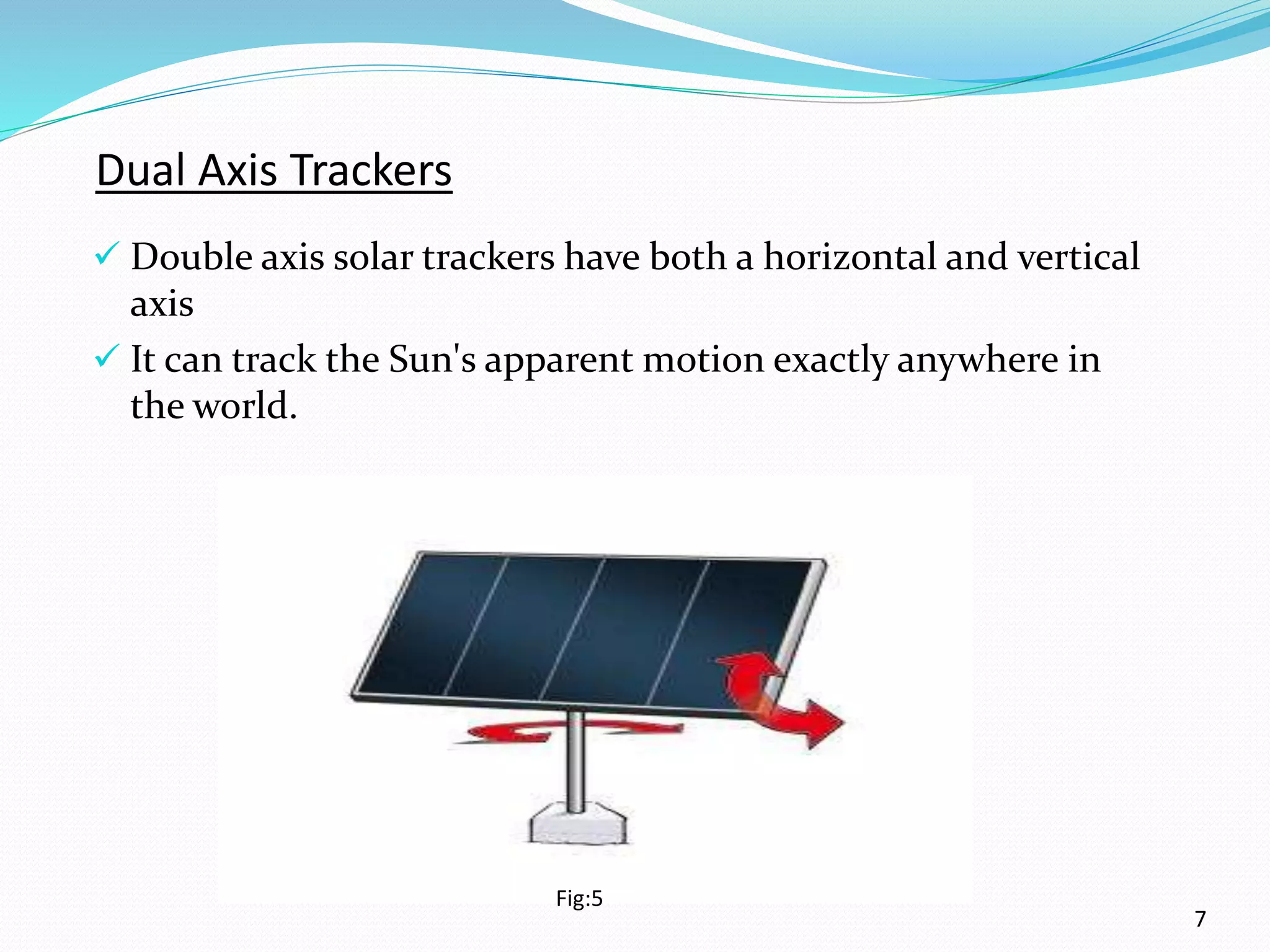 Solar tracking system | PPTX
