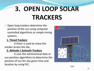 Solar tracking system | PPTX