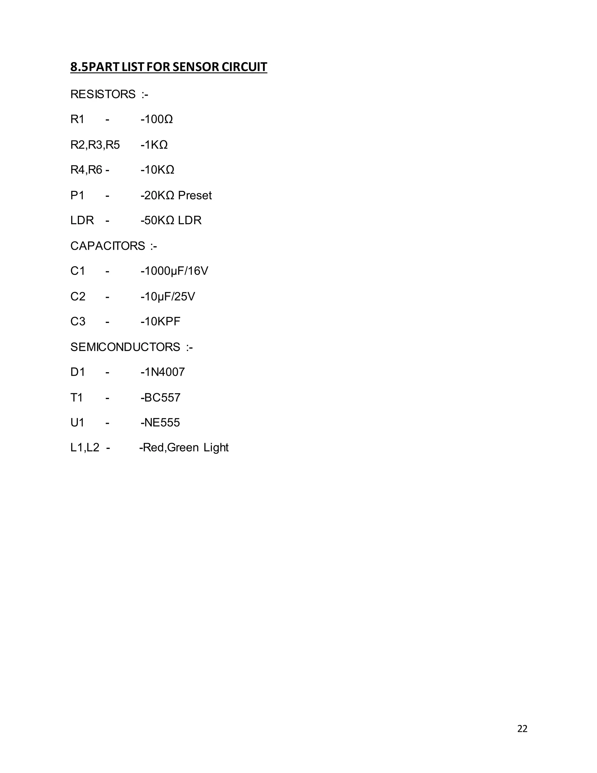 Solar tracking system final report GTU | DOCX