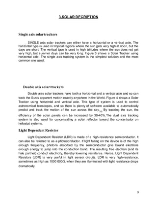 Solar tracking system final report GTU | DOCX