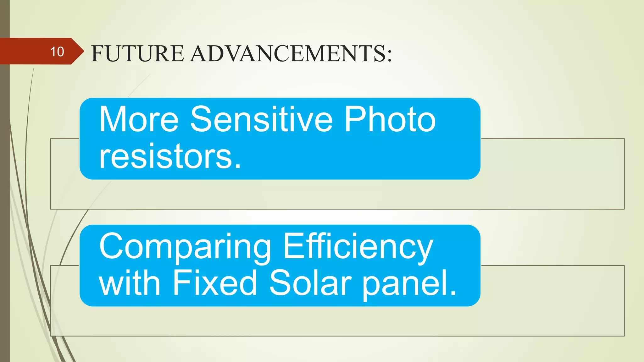 Solar tracking system using 8051 microcontroller. | PPTX