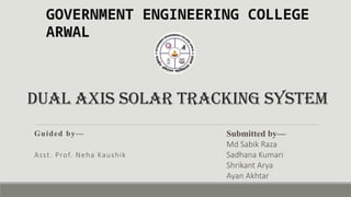 Solar Tracking System Using Arduino final done 02[1].pptx