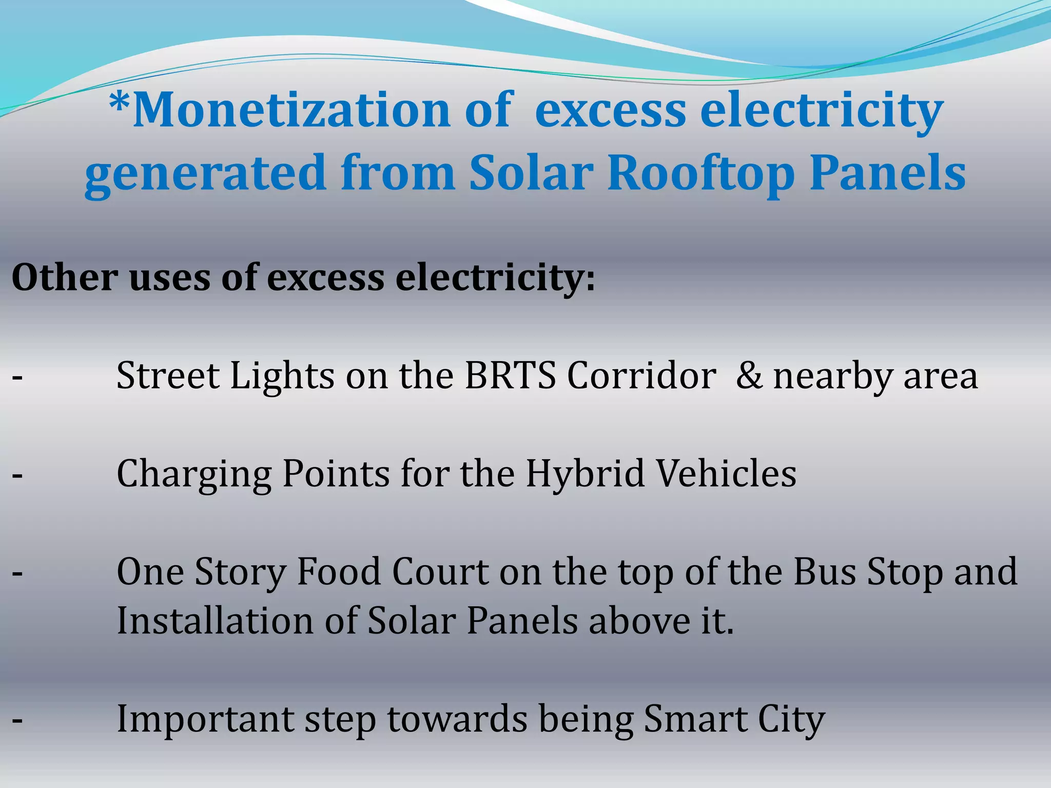 Solar Transit Infrastructure | PPTX