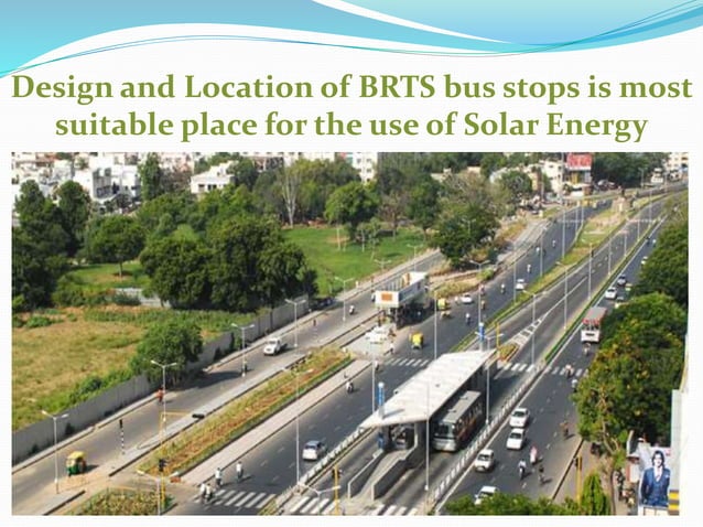 Solar Transit Infrastructure | PPTX