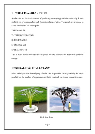 Solar tree | PDF