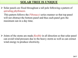 Solar tree | PPTX