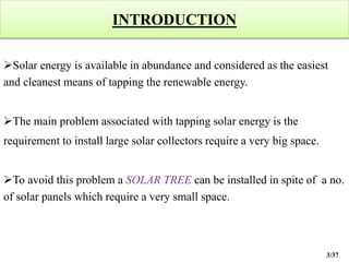Solar tree | PPTX