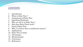 Solar tree Presentation | PPTX