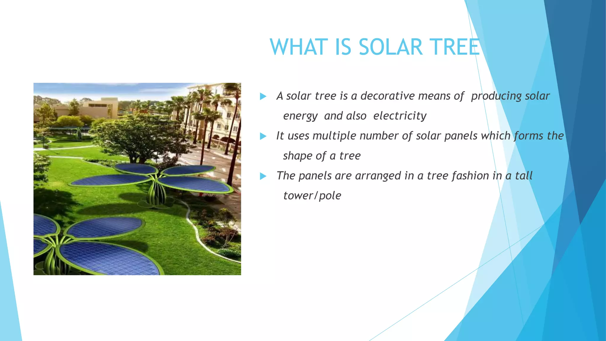Solar tree | PPT